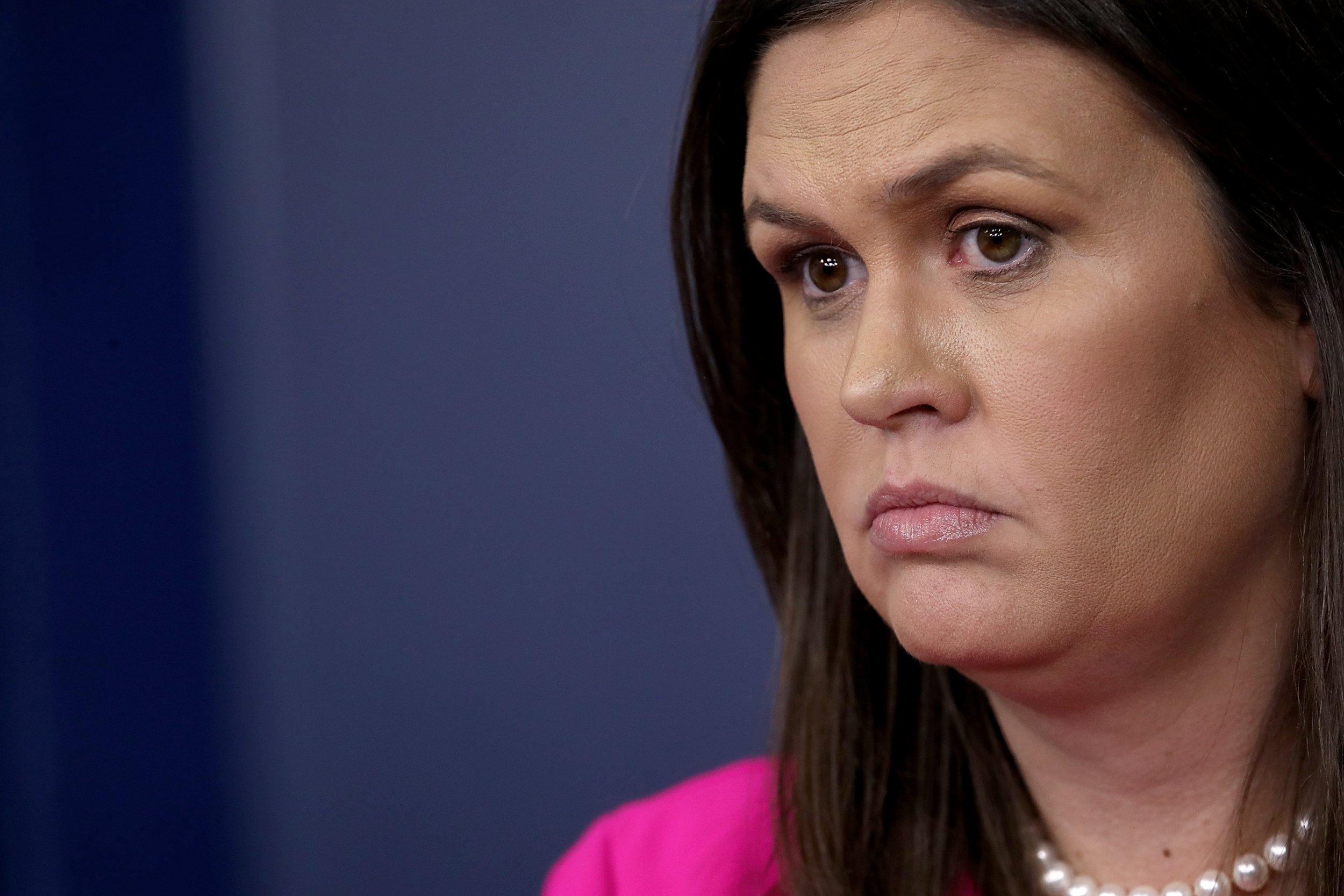 Watch: Sarah Sanders Insists Trump Did Not Say 'No' About Russian ...