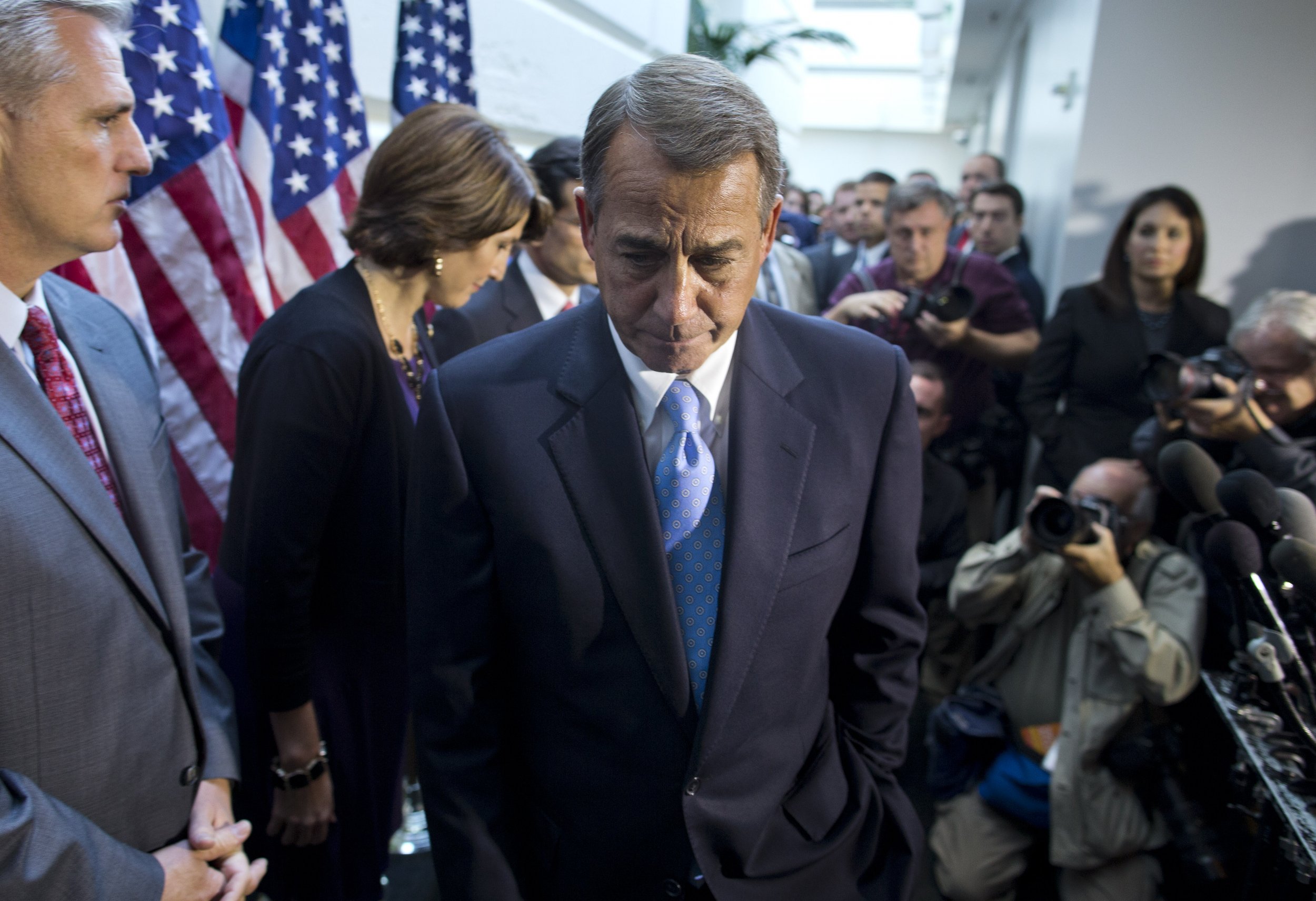 Back Home, Boehner Finds Something Unusual: A Challenger - Newsweek