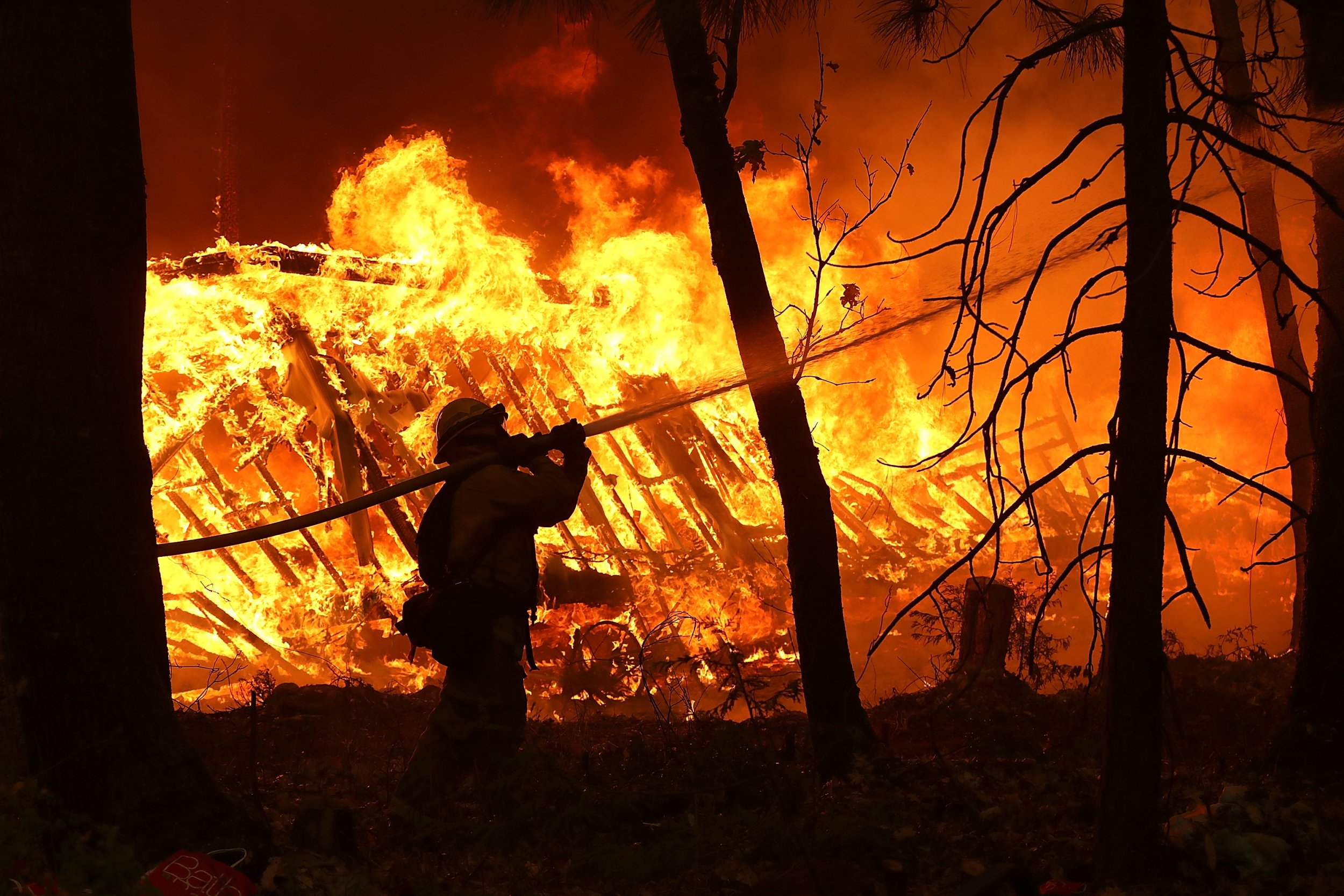 Cali Camp Fire Could Be Local Utility Company's Mishap - Newsweek