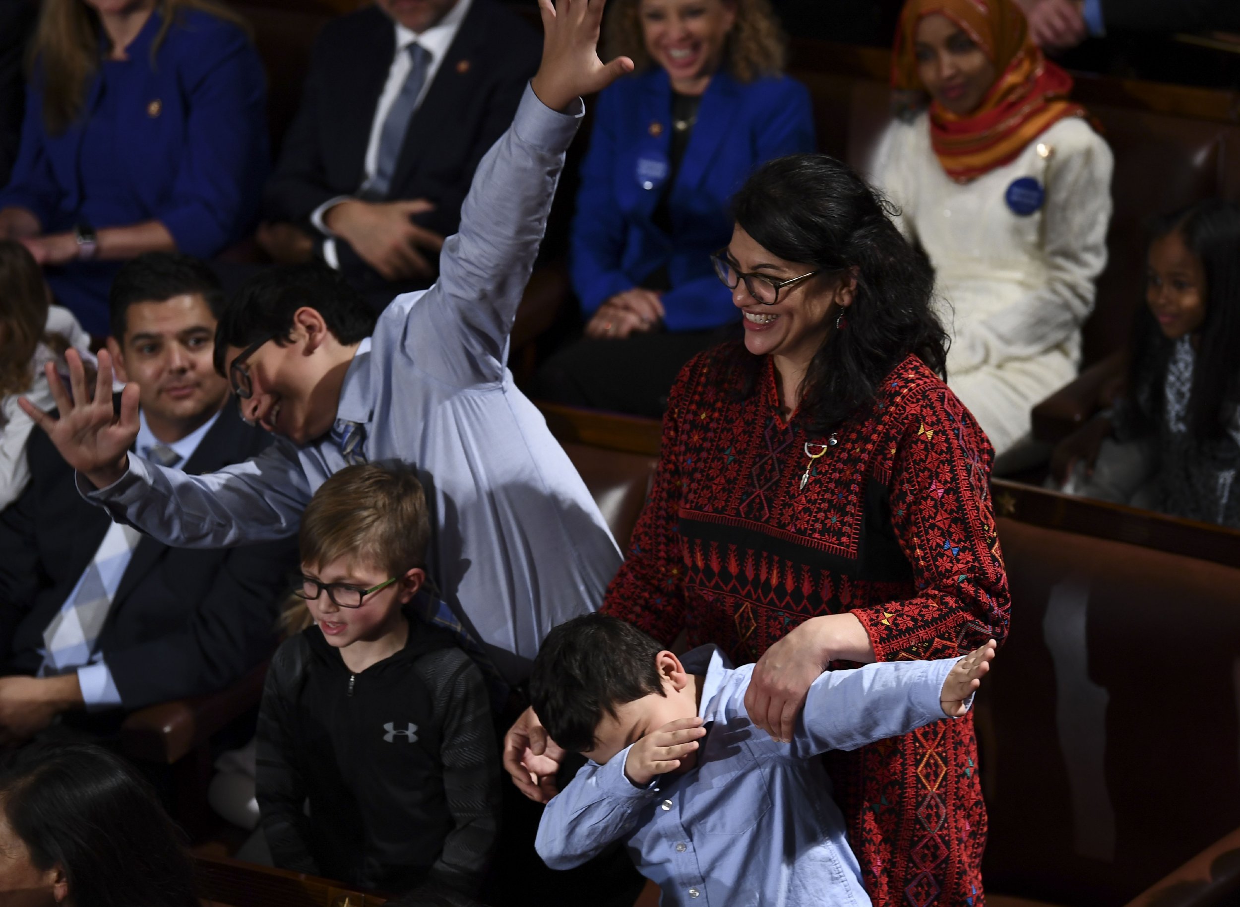 Rashida Tlaib Inspires Thousands of Palestinians to Pose in Traditional ...