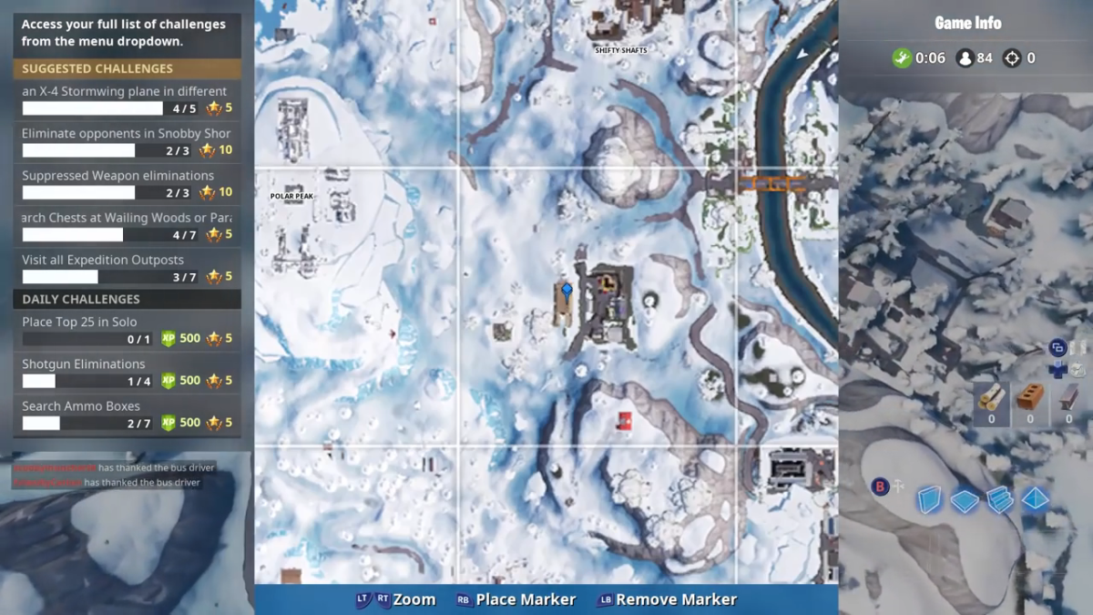Fortnite Week 9 Secret Battle Star Location And How To Unlock Snowfall