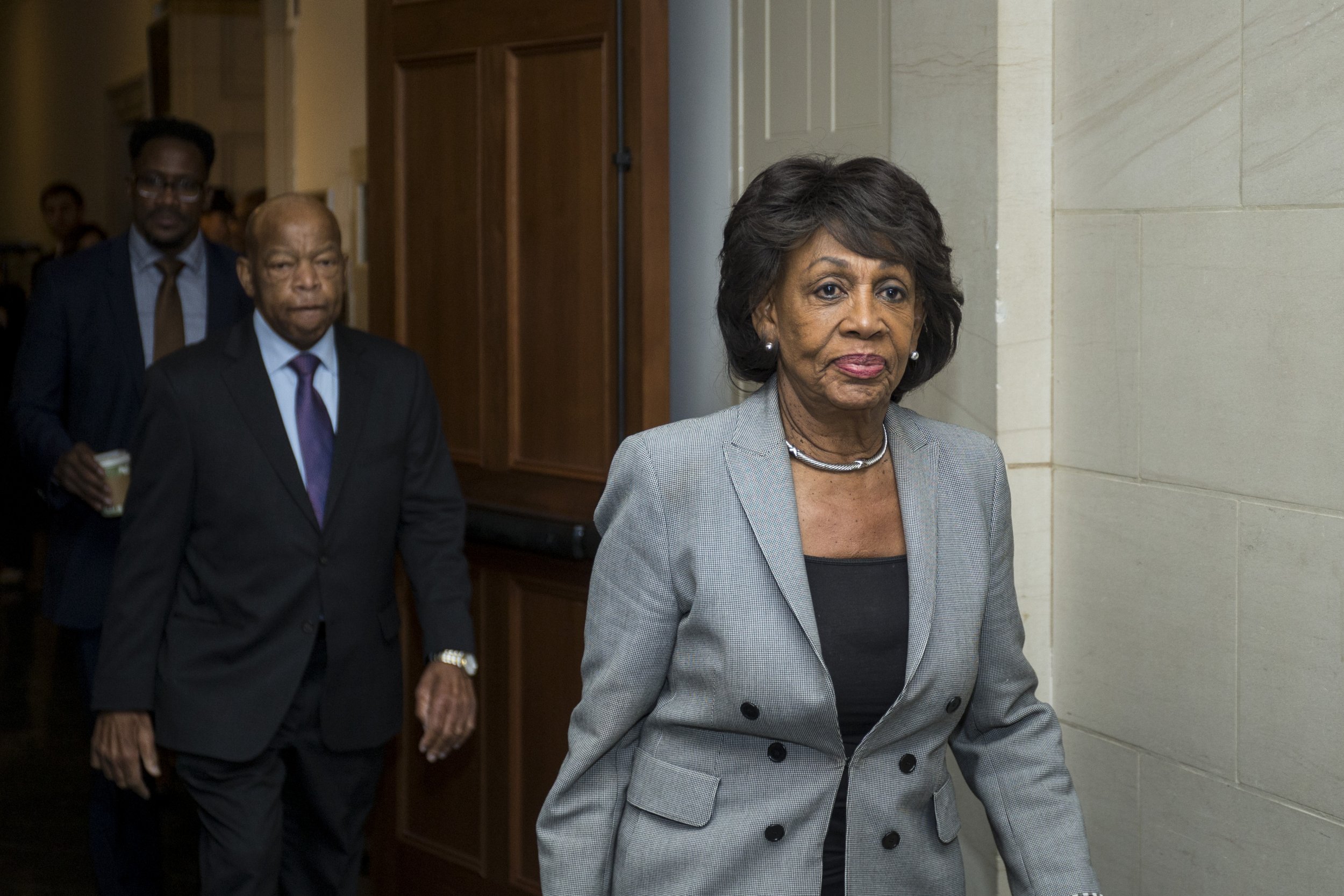 'We Are Gonna Get Your Tax Returns': Maxine Waters Warns Trump in ...