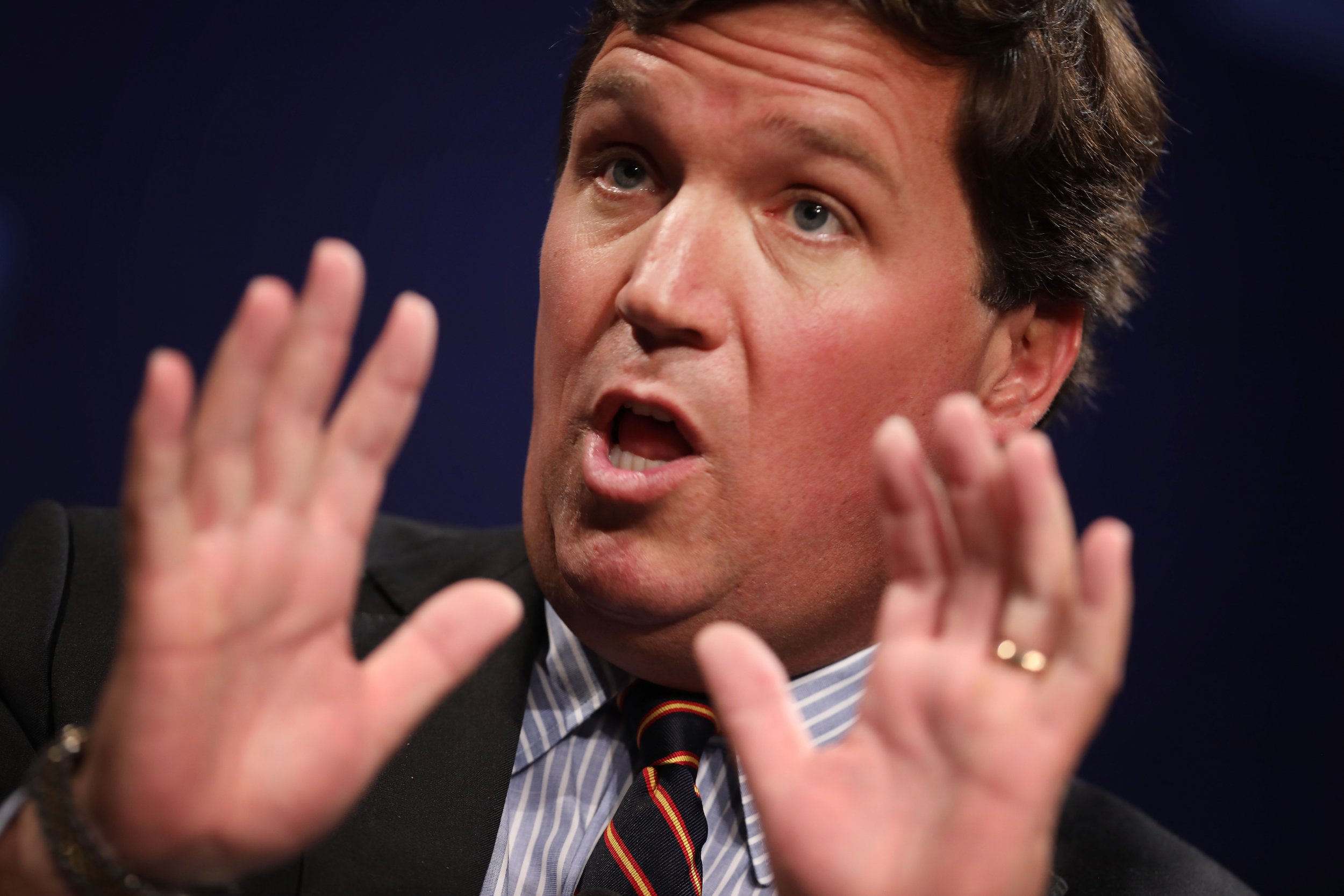 Video Fox News Host Tucker Carlson Says Immigrants Have Plundered Video Fox News Host Tucker Carlson Says Immigrants Have Plundered
