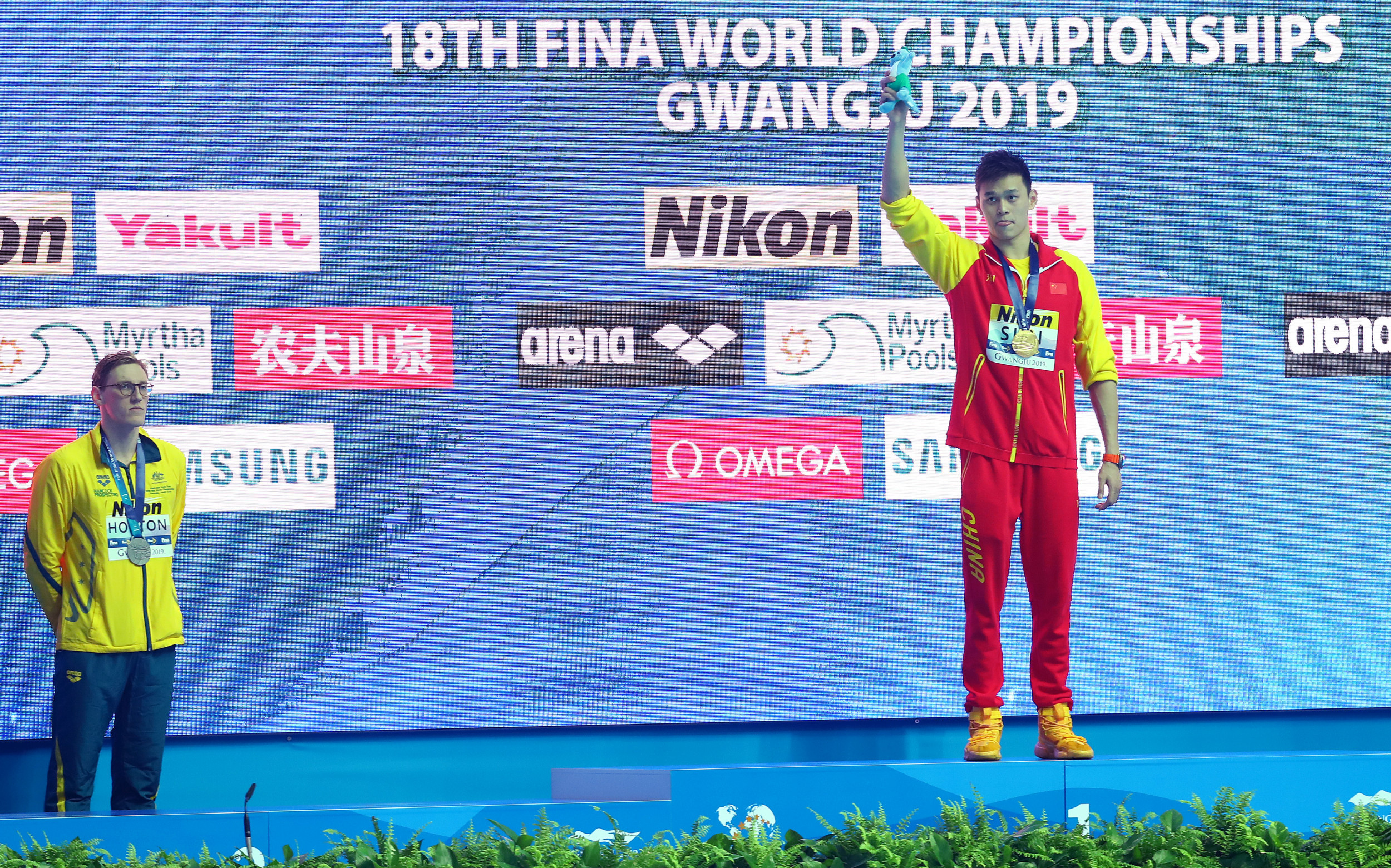 Chinese Swimmer Sun Yang Accuses Rival of 'Disrespecting China' after ...