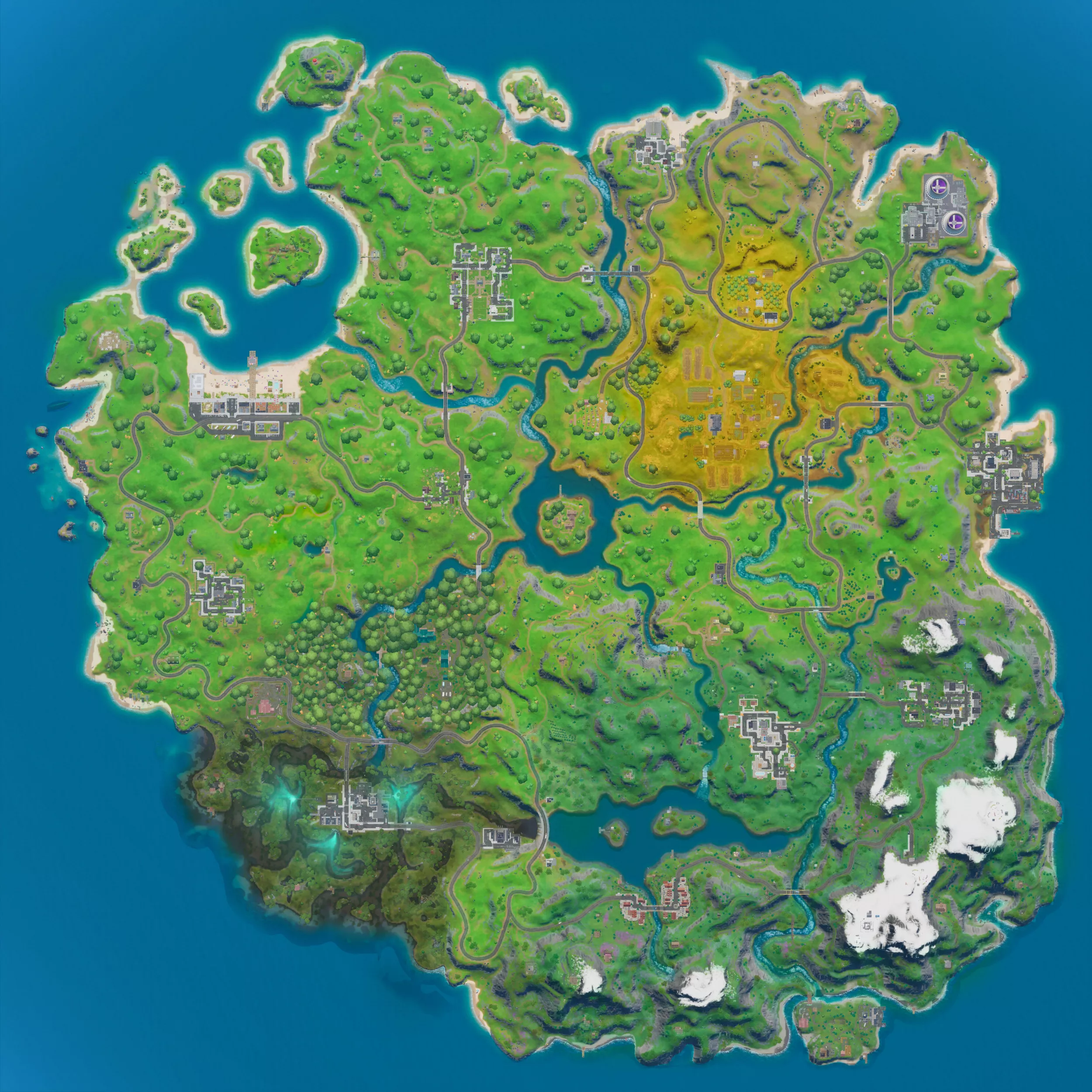 Fortnite Season 2 Fortnite Map Now Reload Maps Ideas Based On The