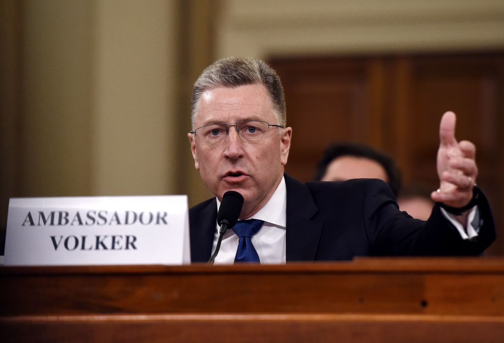 GOP Impeachment Witness Kurt Volker Sounded 'Like A Character Witness ...