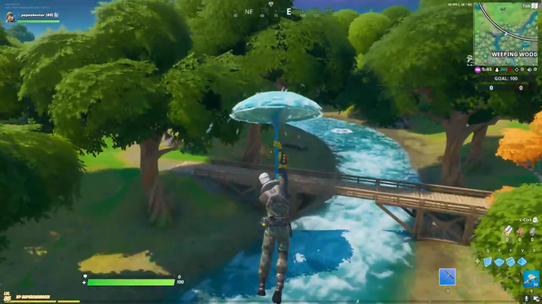 Fortnite Search Hidden T In Trick Shot Loading Screen Location Challenge Guide 6056