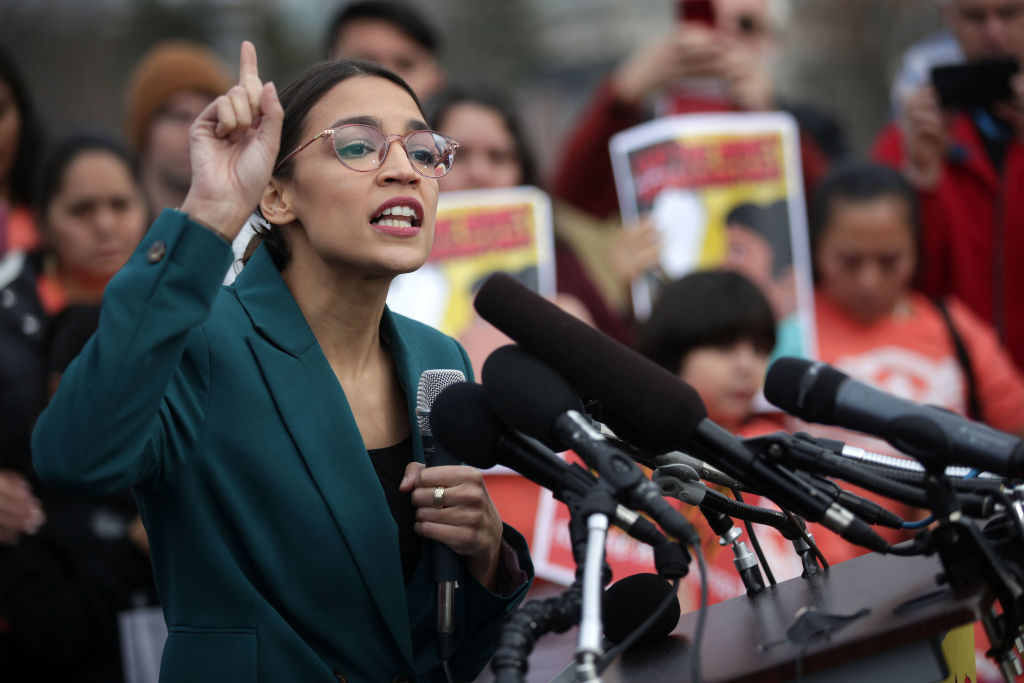 Alexandria Ocasio-Cortez Encourages Brits to Vote, Sharing Labour Party ...
