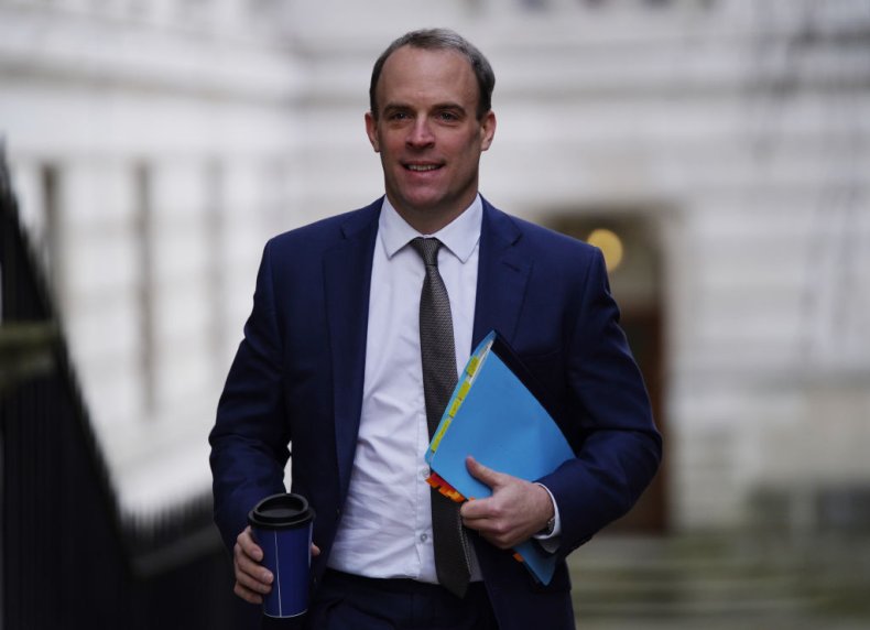 Dominic Raab Takes Charge of U.K. As Prime Minister Boris Johnson ... Dominic Raab Takes Charge of U.K. As Prime Minister Boris Johnson ...