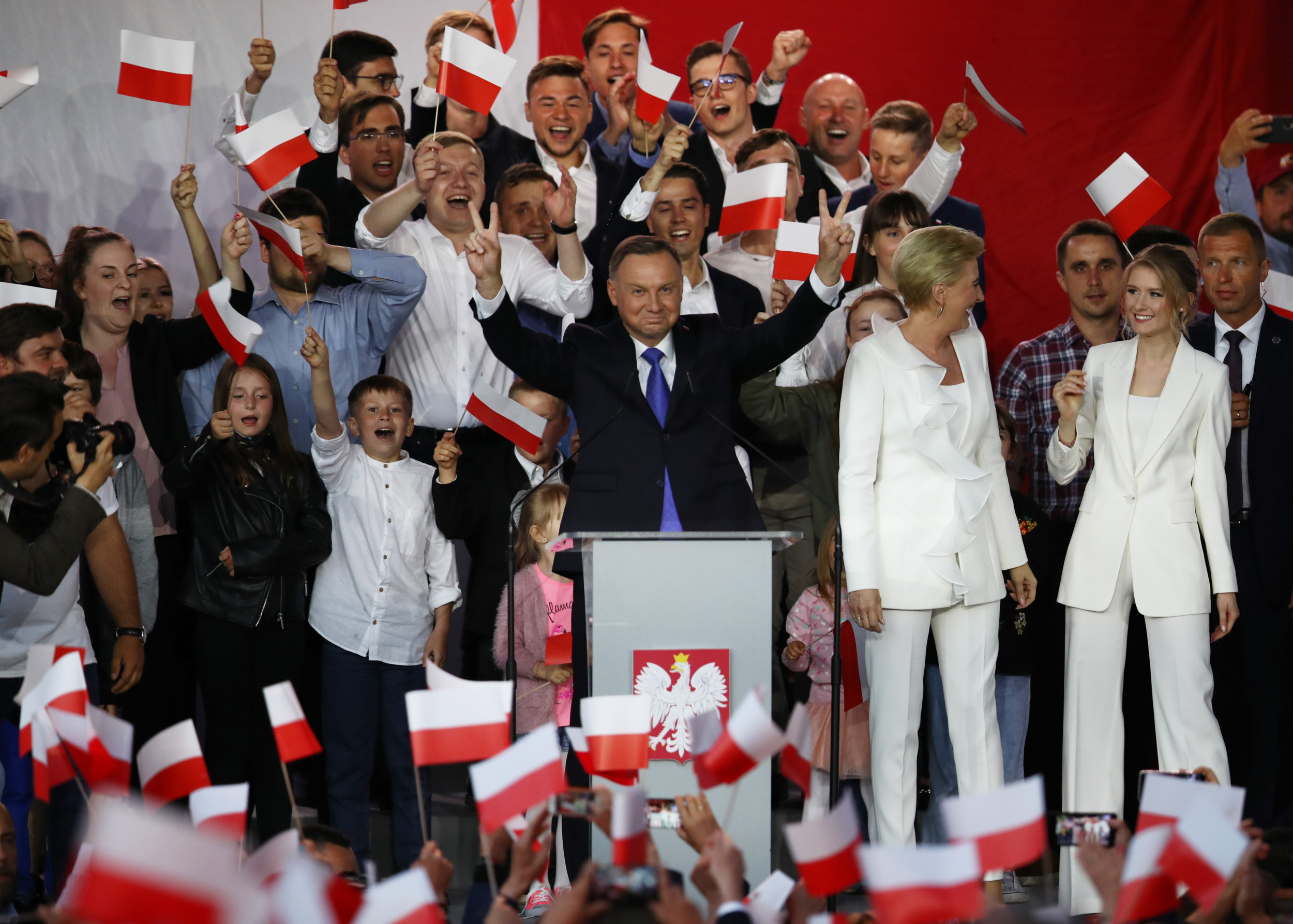 Trump Ally Duda Wins Poland Election After Anti Lgbt Campaign Newsweek