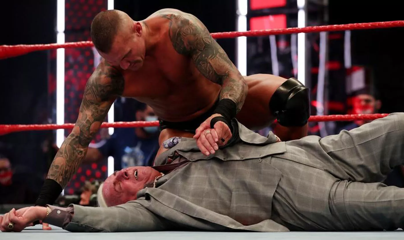 Randy Orton And His Daughter On Raw