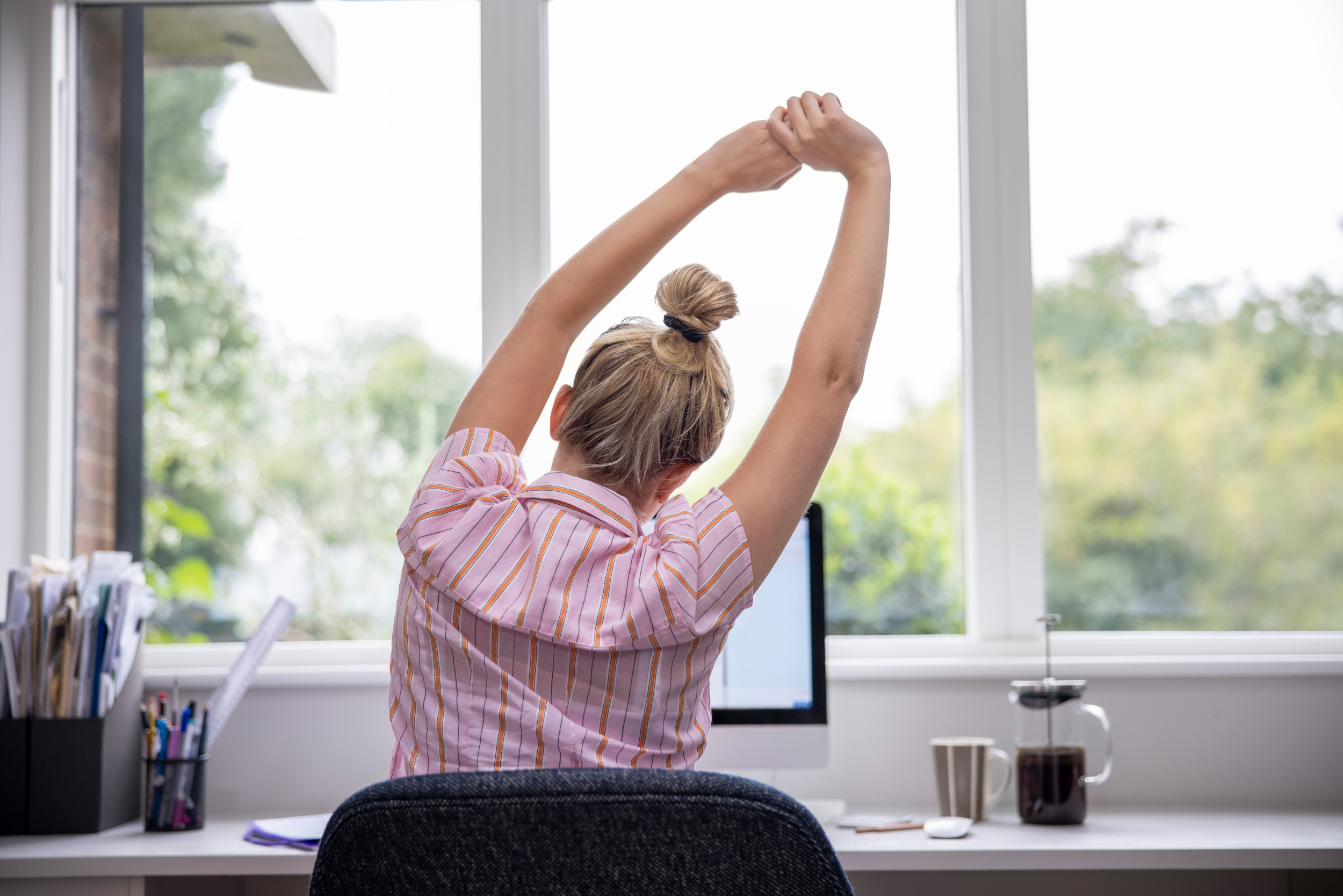 How to Improve Your Posture After a Year of Working From Home