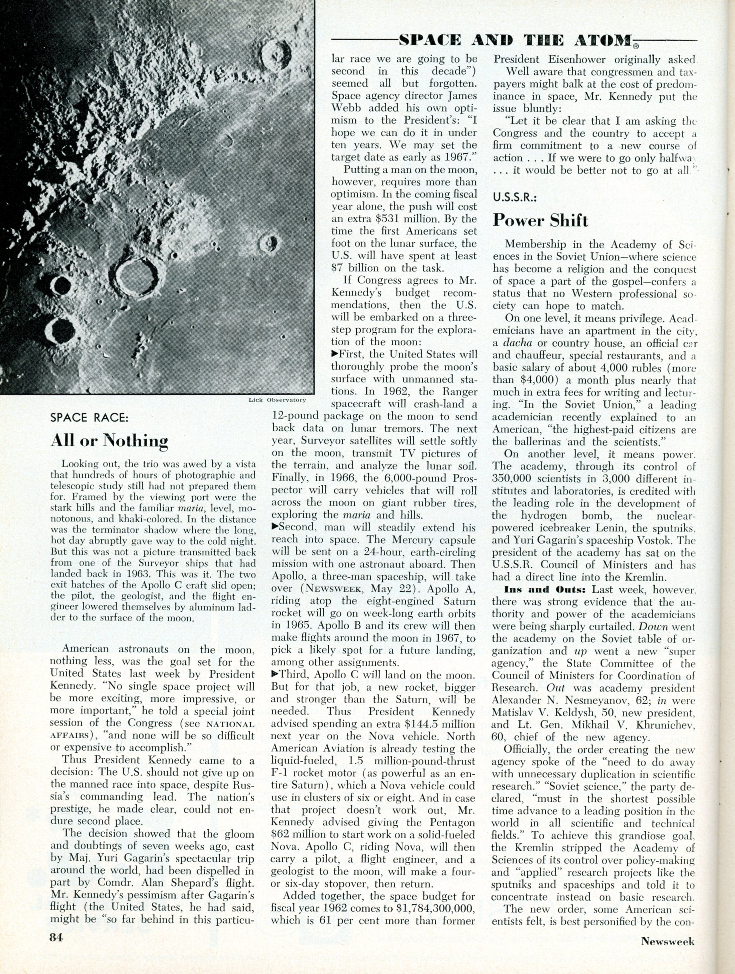 June 5 1961 Newsweek