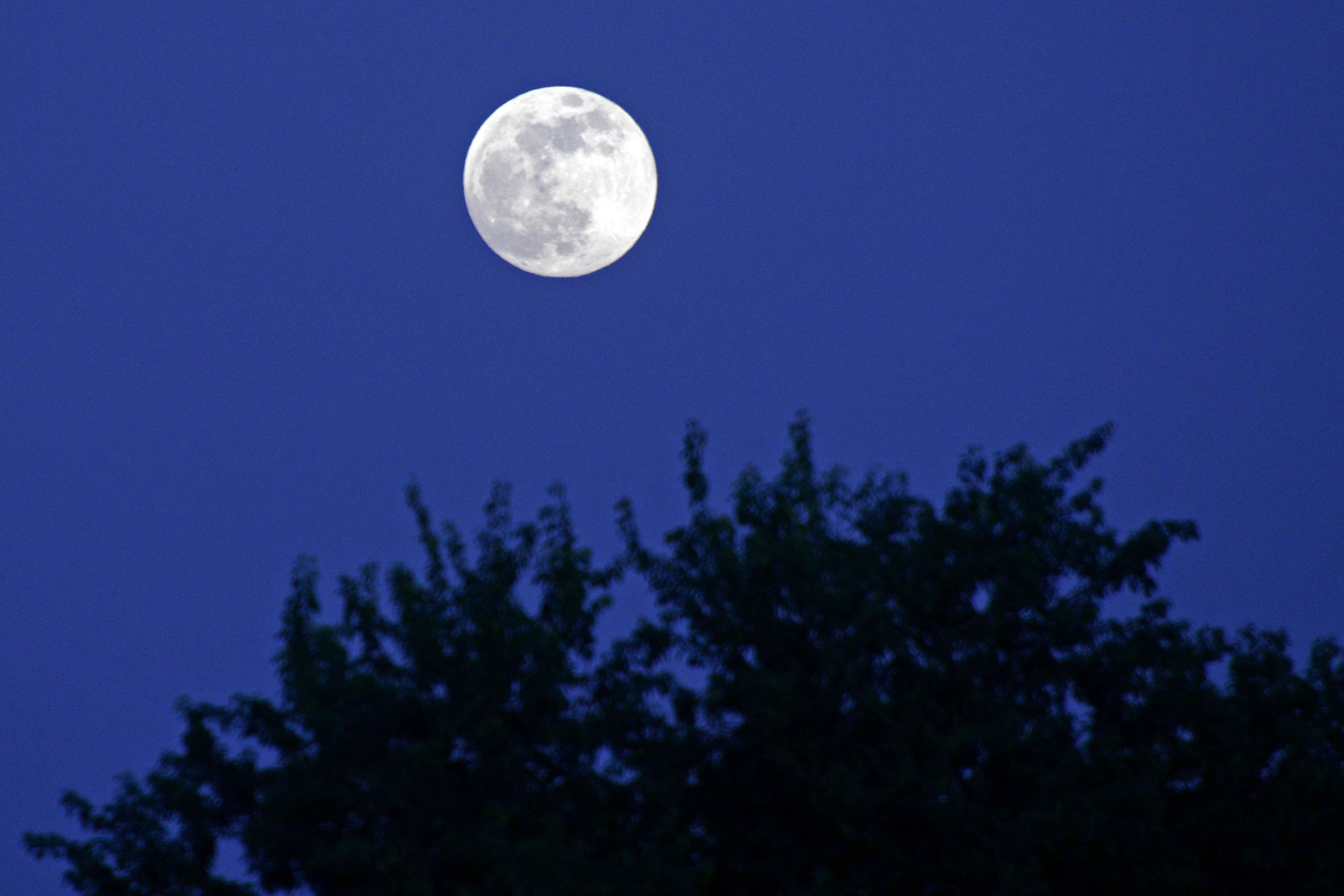 Beautiful Photos Show Cold Moon Last Full Moon Of 2021 Shining Around 