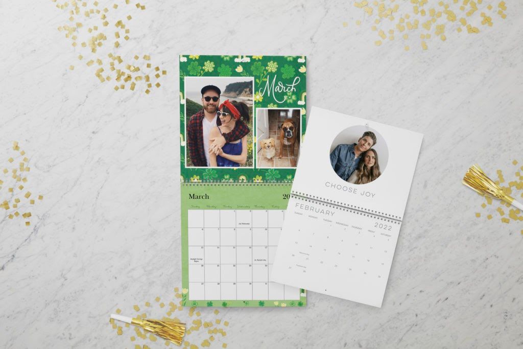 Welcome 2022 With Personalized Calendars From Shutterfly