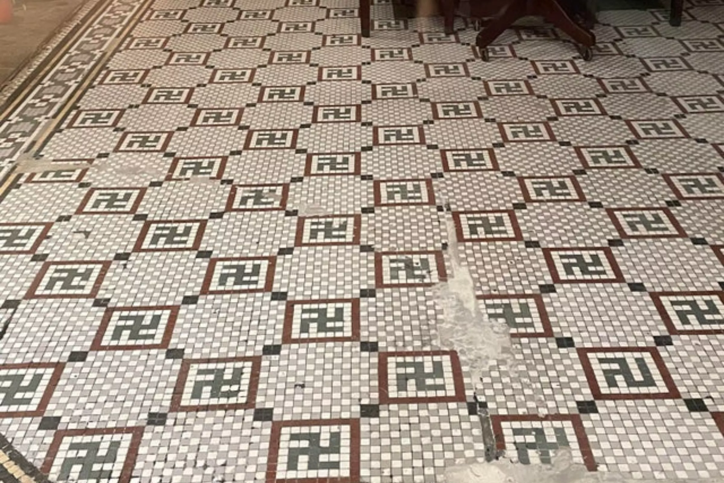 Buddhist Swastika Pattern