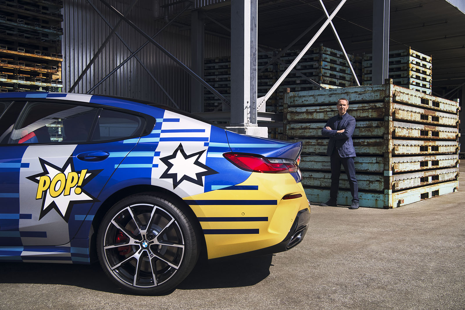 $350K Comic Book-inspired BMW by Jeff Koons Has Eye-popping Appeal ...