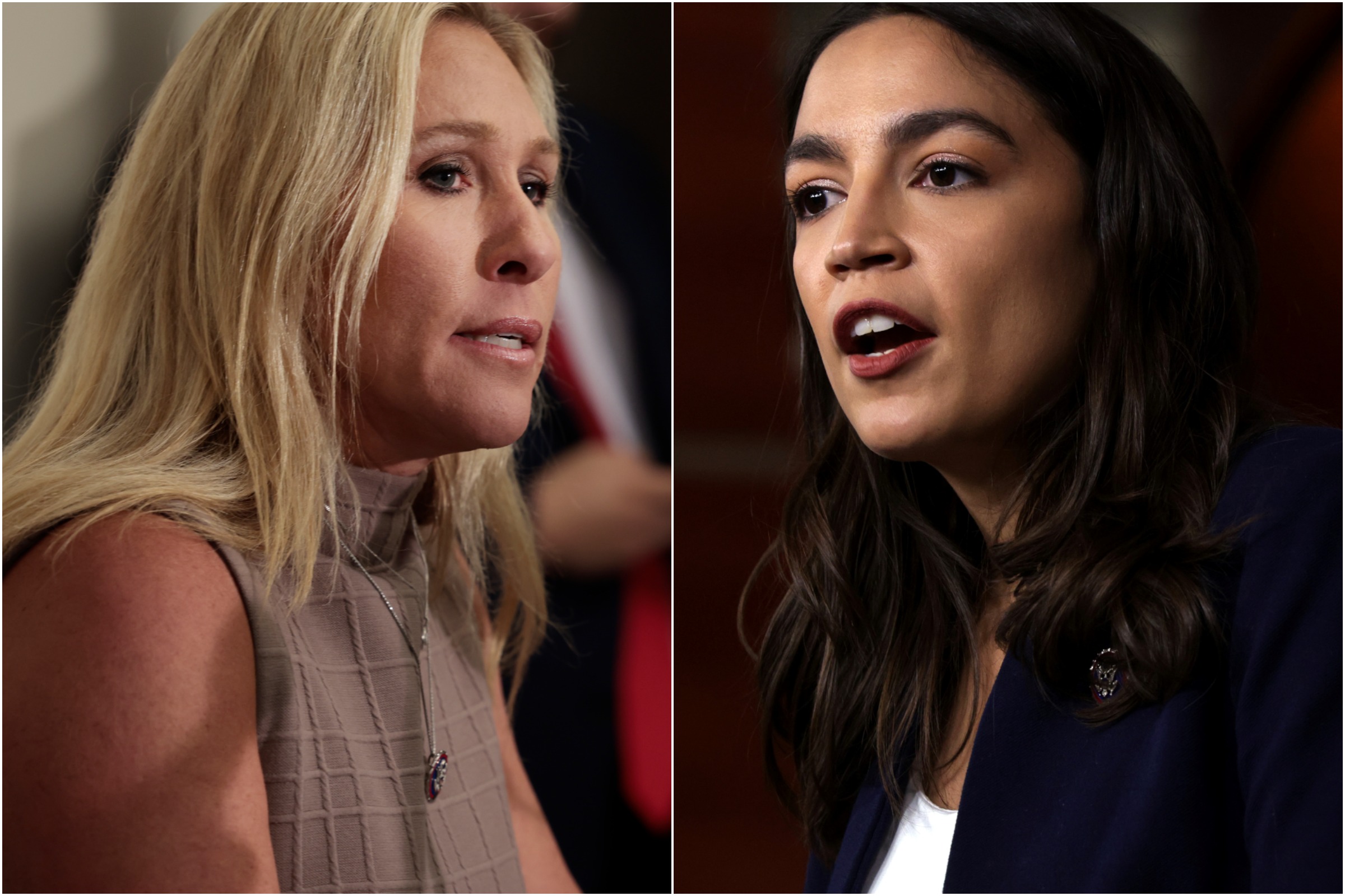 Marjorie Taylor Greene Suggests AOC Is Not 'Smart' As She Was A ...