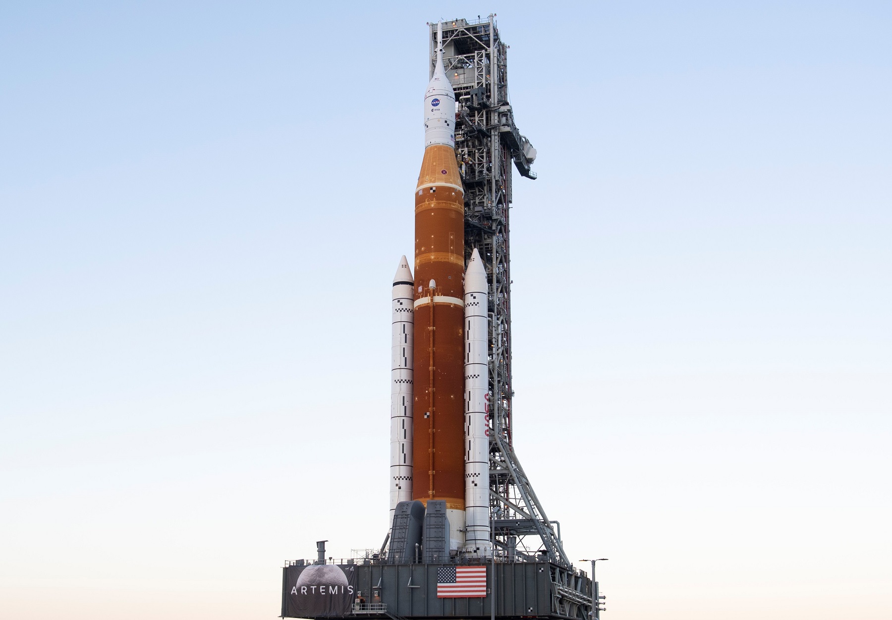 NASA Hopes Latest Moon Rocket Launch Test Will Be Third Time Lucky ...