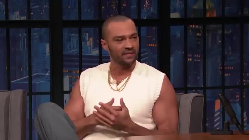 Jesse Williams Shirtless