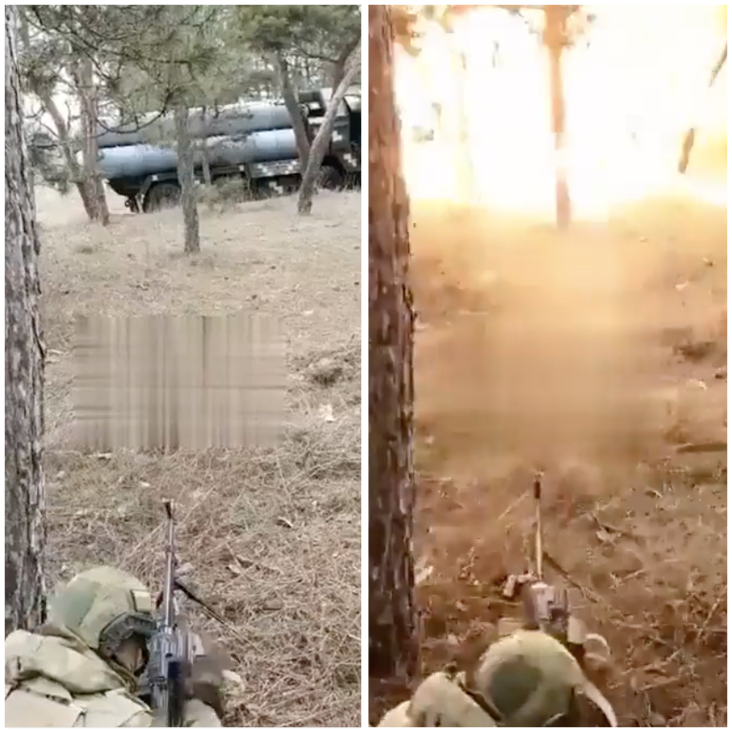 Video Shows Missile Launcher Explode As Russian Soldier Tries To ...