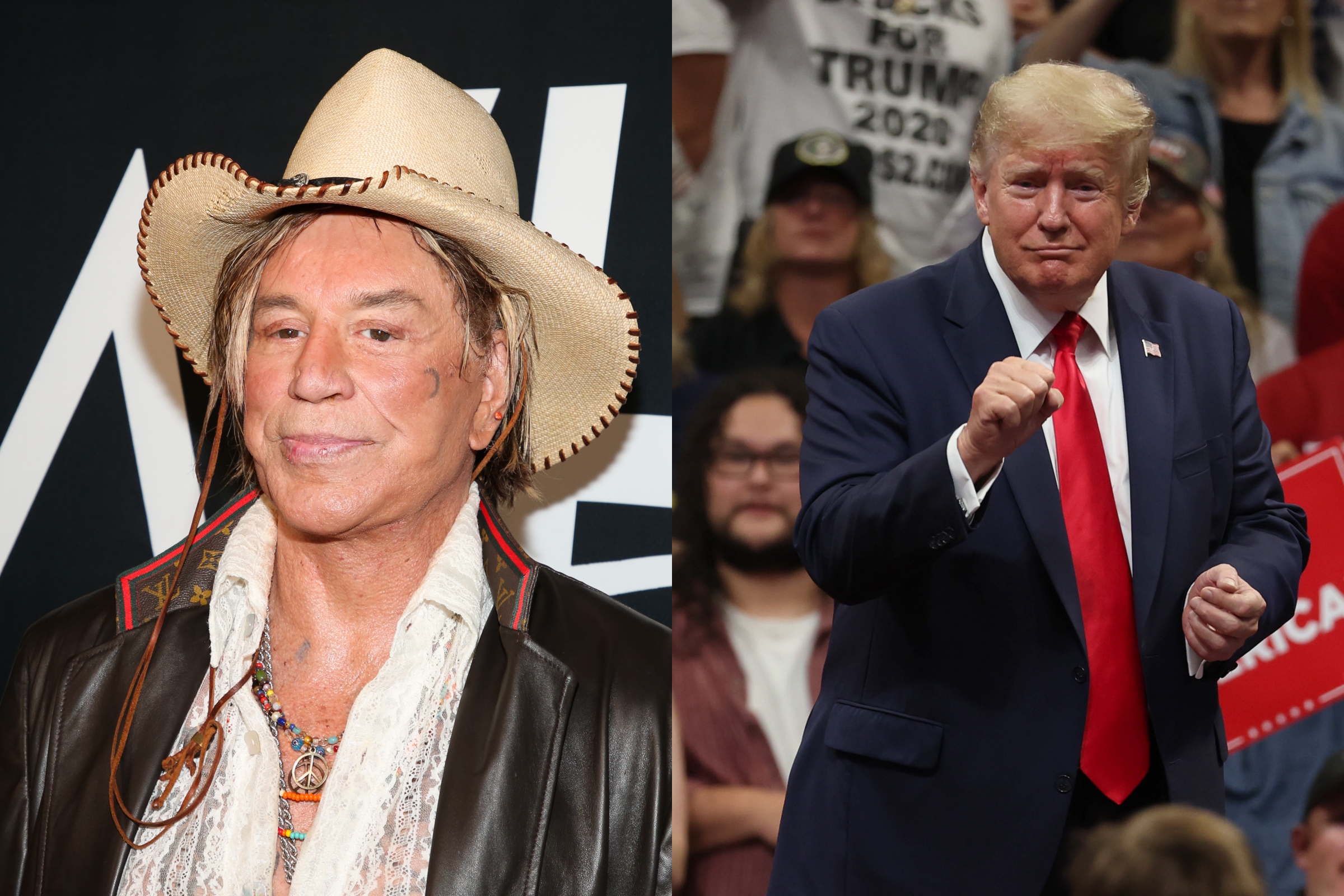 Mickey Rourke Claims Secret Service Visited Him Over Comments About ...