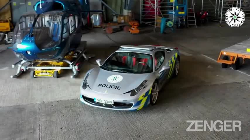 Ferrari Police Car