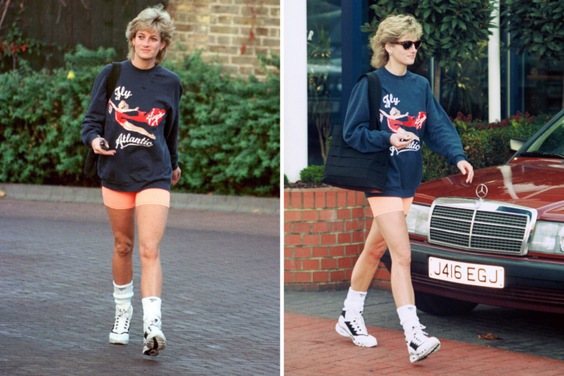 Dianas Princess Of Athleisure Aesthetic Had Anti Paparazzi Purpose