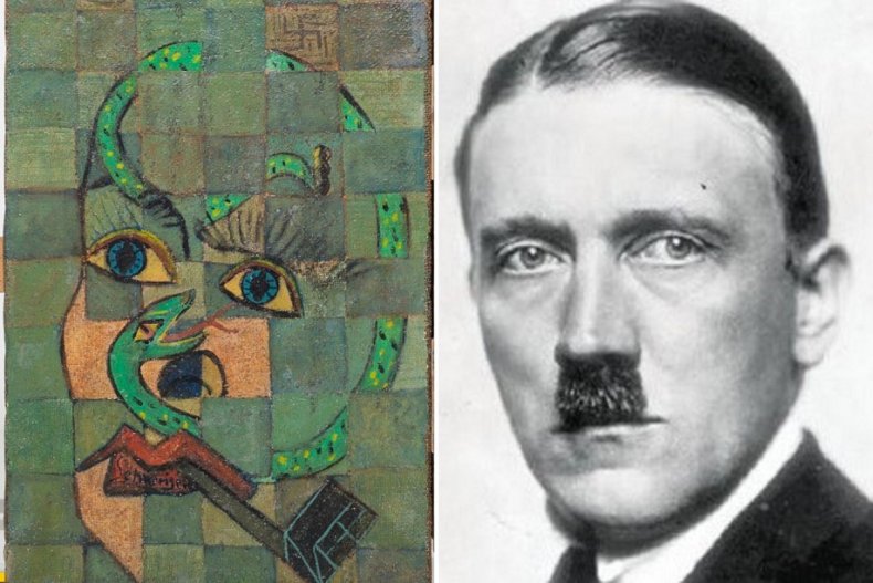 Painting That Ridicules Hitler Probably Painted By Picasso Experts Say painting-that-ridicules-hitler-probably-painted-by-picasso-experts-say