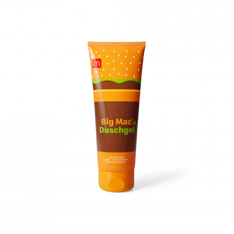 Duschgel: McDonald's Austria Launches 'Big Mac' Shower Gel Duschgel: McDonald's Austria Launches 'Big Mac' Shower Gel