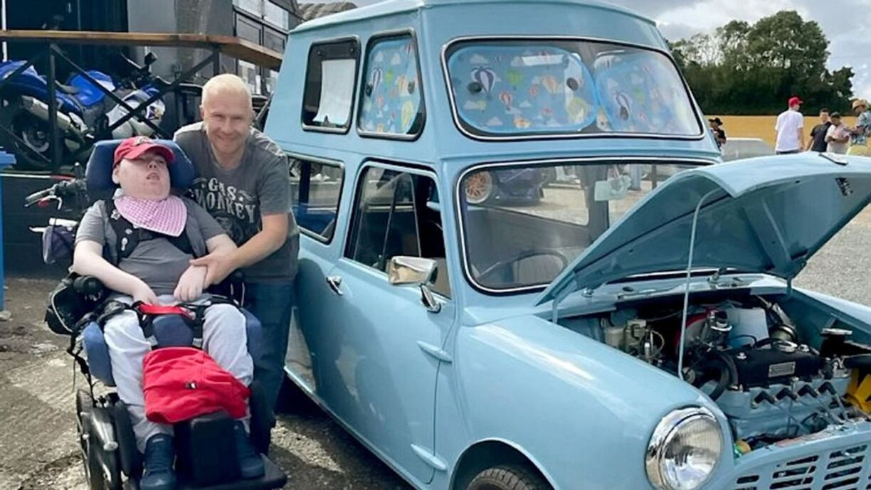 Dad Builds Disabled Son His Own 'Popemobile' - Newsweek