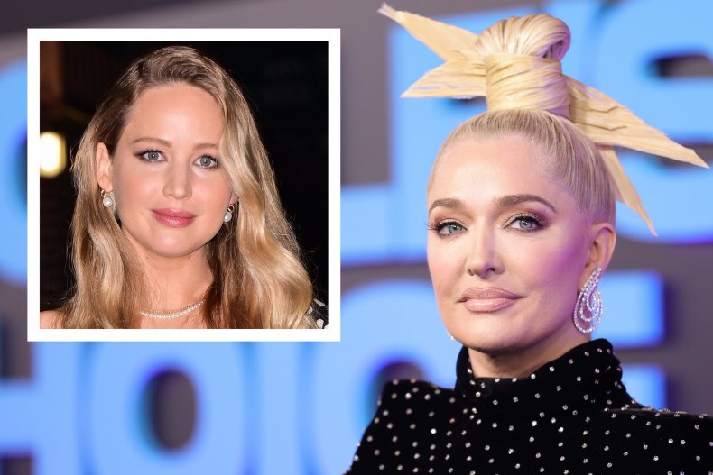 Erika Jayne Responds to Jennifer Lawrence's 'Evil' Jibe in Cutting Swipe Erika Jayne Responds to Jennifer Lawrence's 'Evil' Jibe in Cutting Swipe