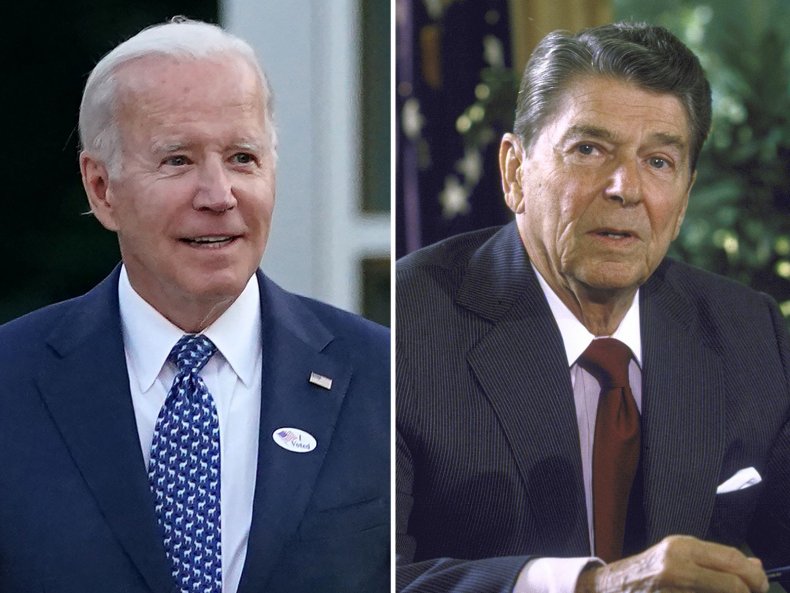 Joe Biden's Approval Rating Now as Good as Ronald Reagan's at Same Stage Joe Biden's Approval Rating Now as Good as Ronald Reagan's at Same Stage