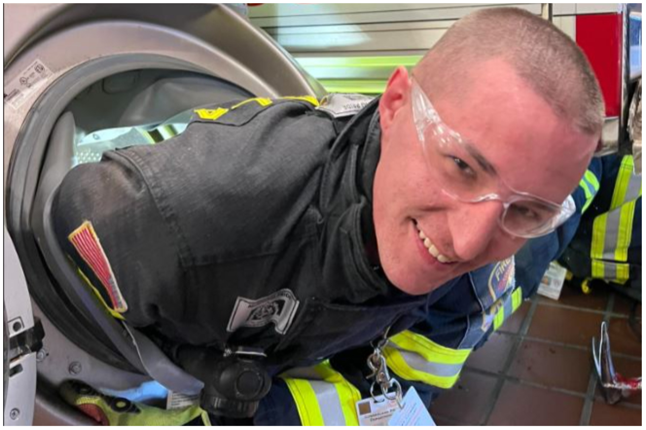 'Rescue' Mission Mounted To Free Firefighter From Washer in Safety ...