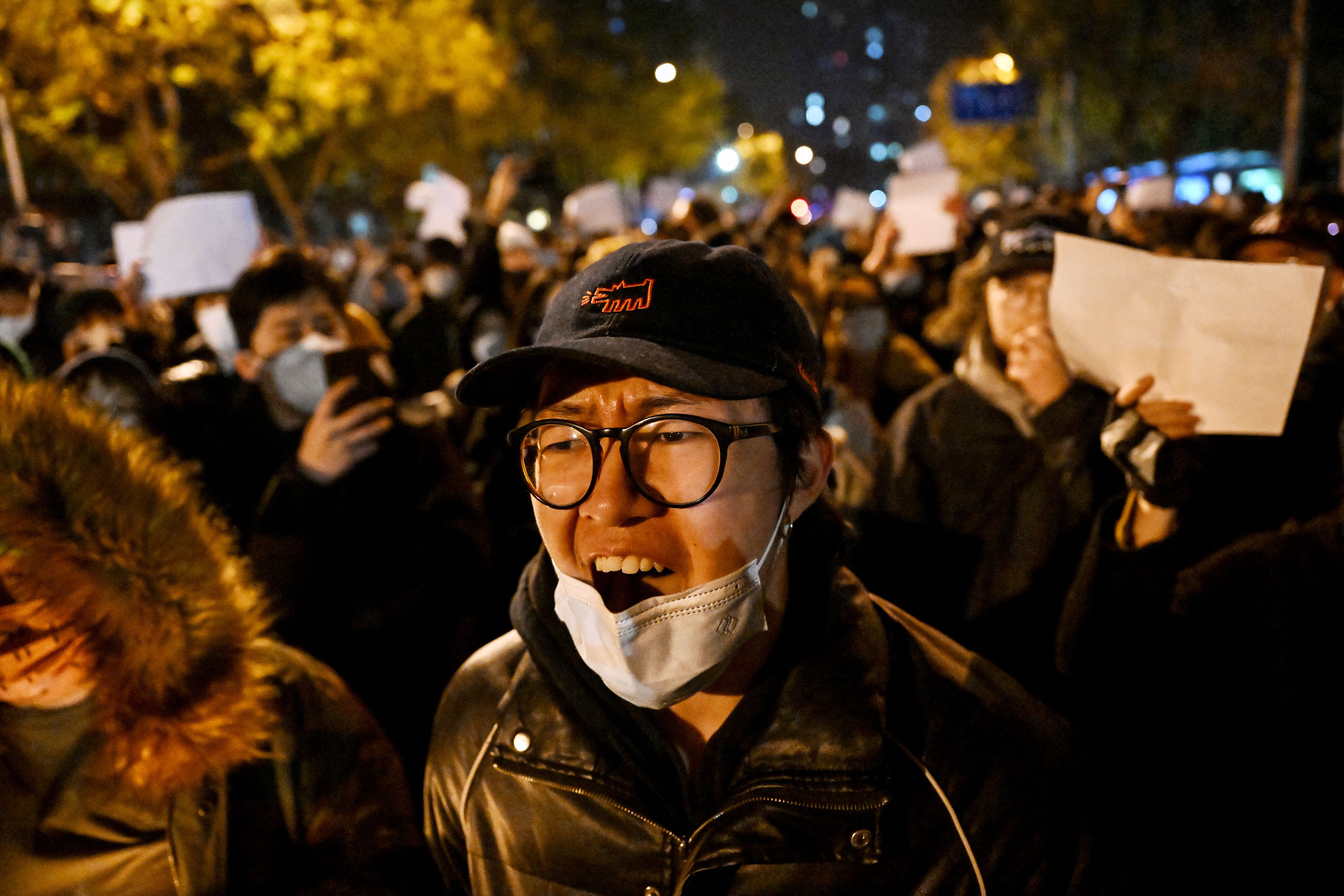 China's Angry Protesters Confronted With Warnings About 'External ...