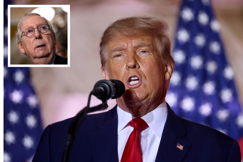 Trump Slams McConnell for Supporting Omnibus Bill: 'Total Betrayal' Trump Slams McConnell for Supporting Omnibus Bill: 'Total Betrayal'