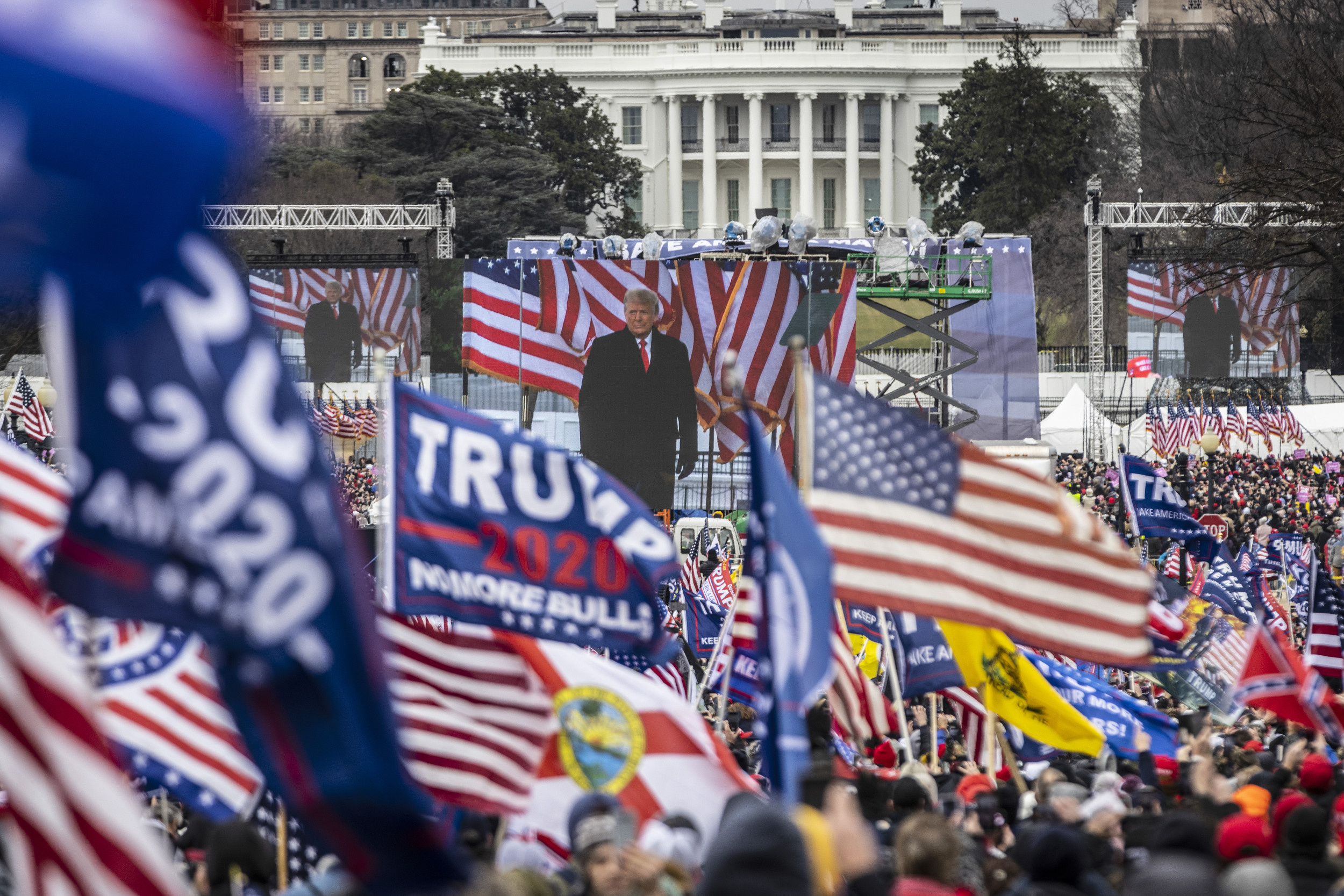 Donald Trump Receives Summons as He's Sued for Millions Over Jan. 6 ...