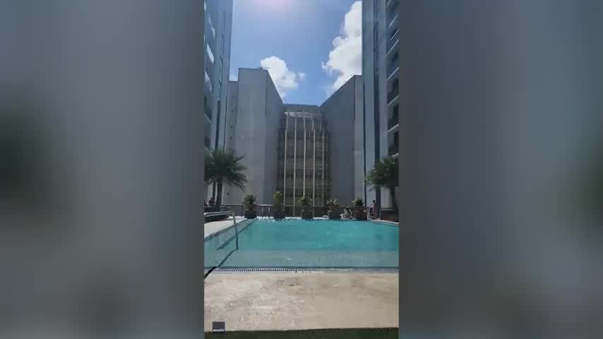 Apartment Building Pool