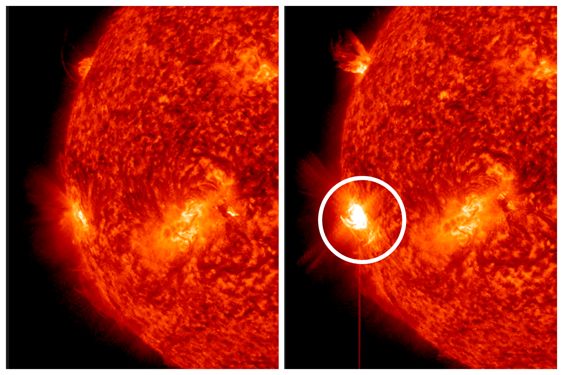 Three Massive Earth Facing Sunspots Have Developed Delta Magnetic