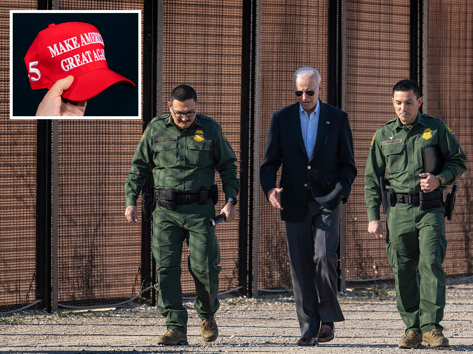 Fact Check: Did Joe Biden Leave Texas with MAGA Hat in Hand? - Newsweek
