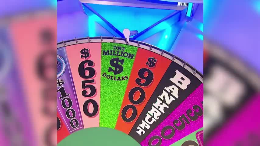 Wheel Of Fortune Million Dollar Wedge
