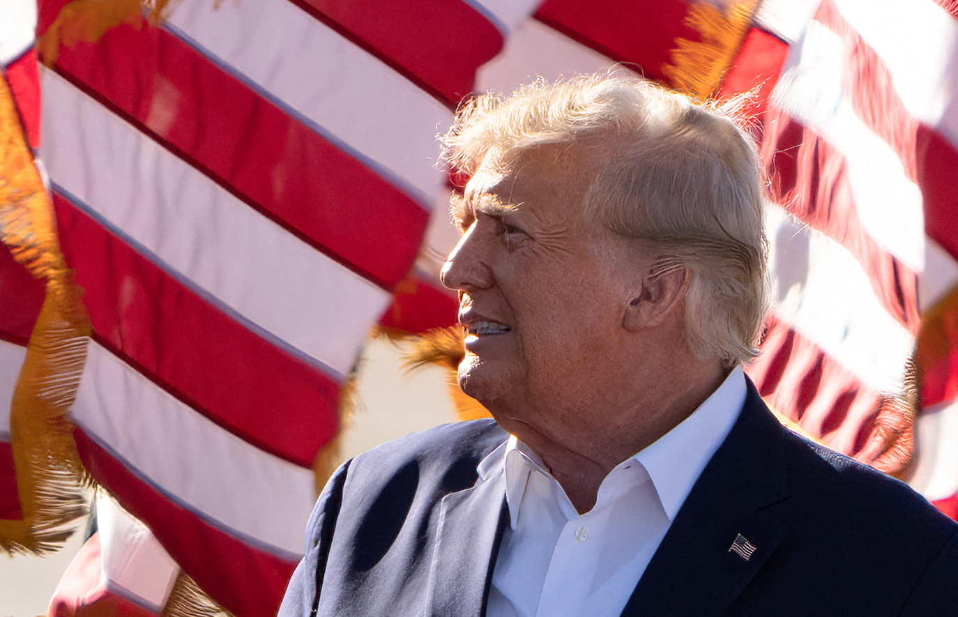 Fact Check: Is Photo of Swastika Flag From Trump Rally in Waco, Texas ...