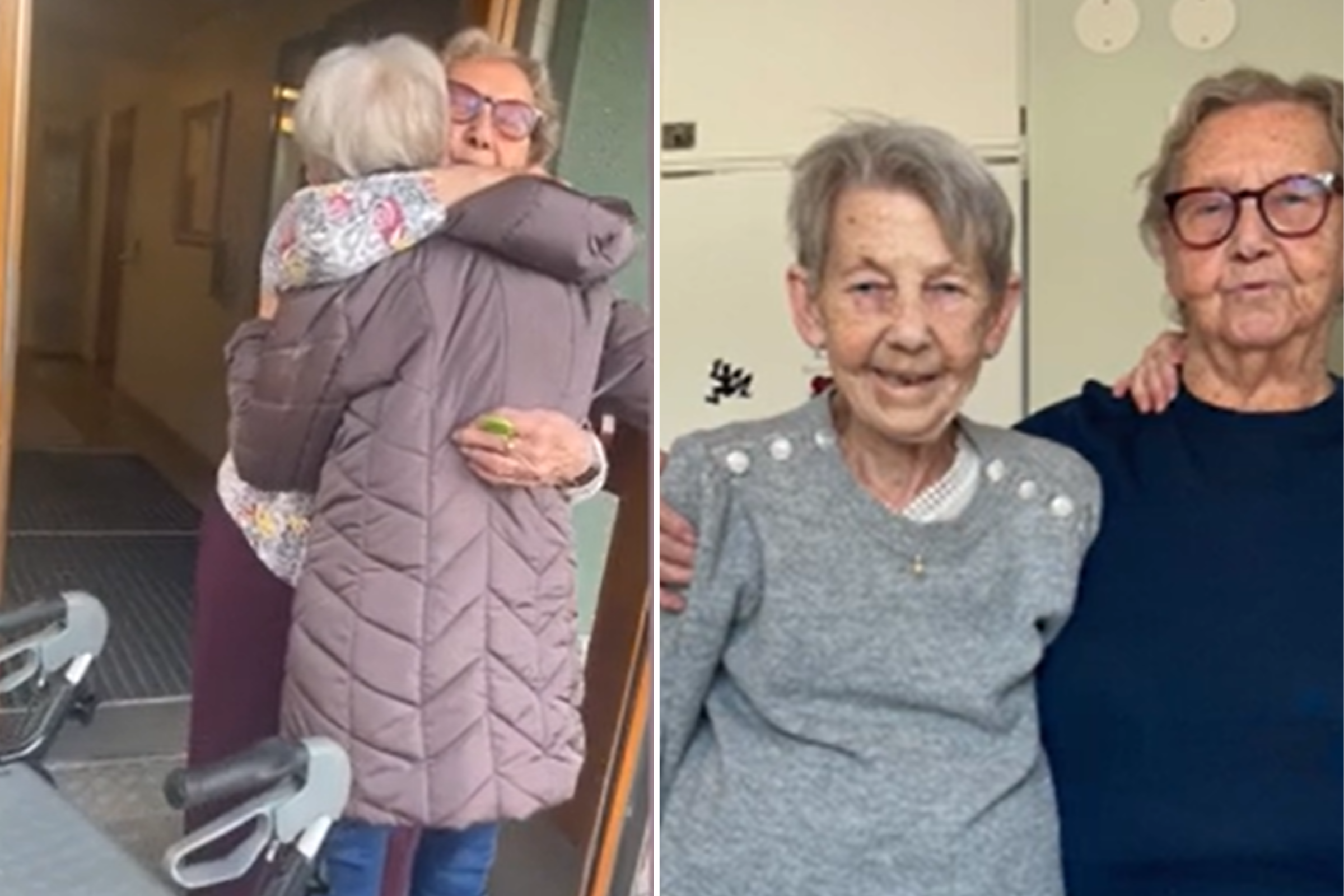 Elderly Woman Reunited With Her Sister After 8 Years: 'Last Opportunity ...