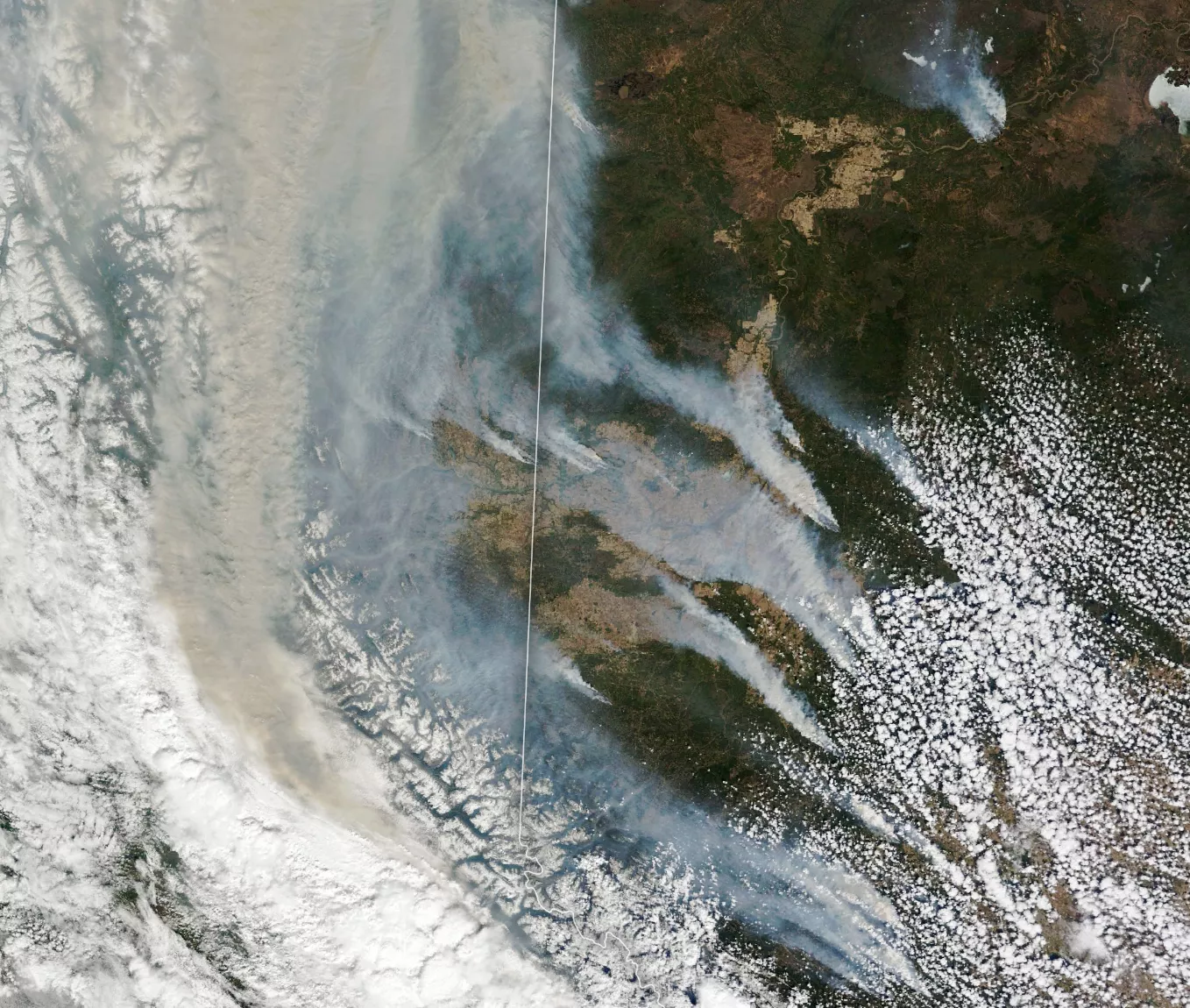 Nasa Kings Wildfire Satellite