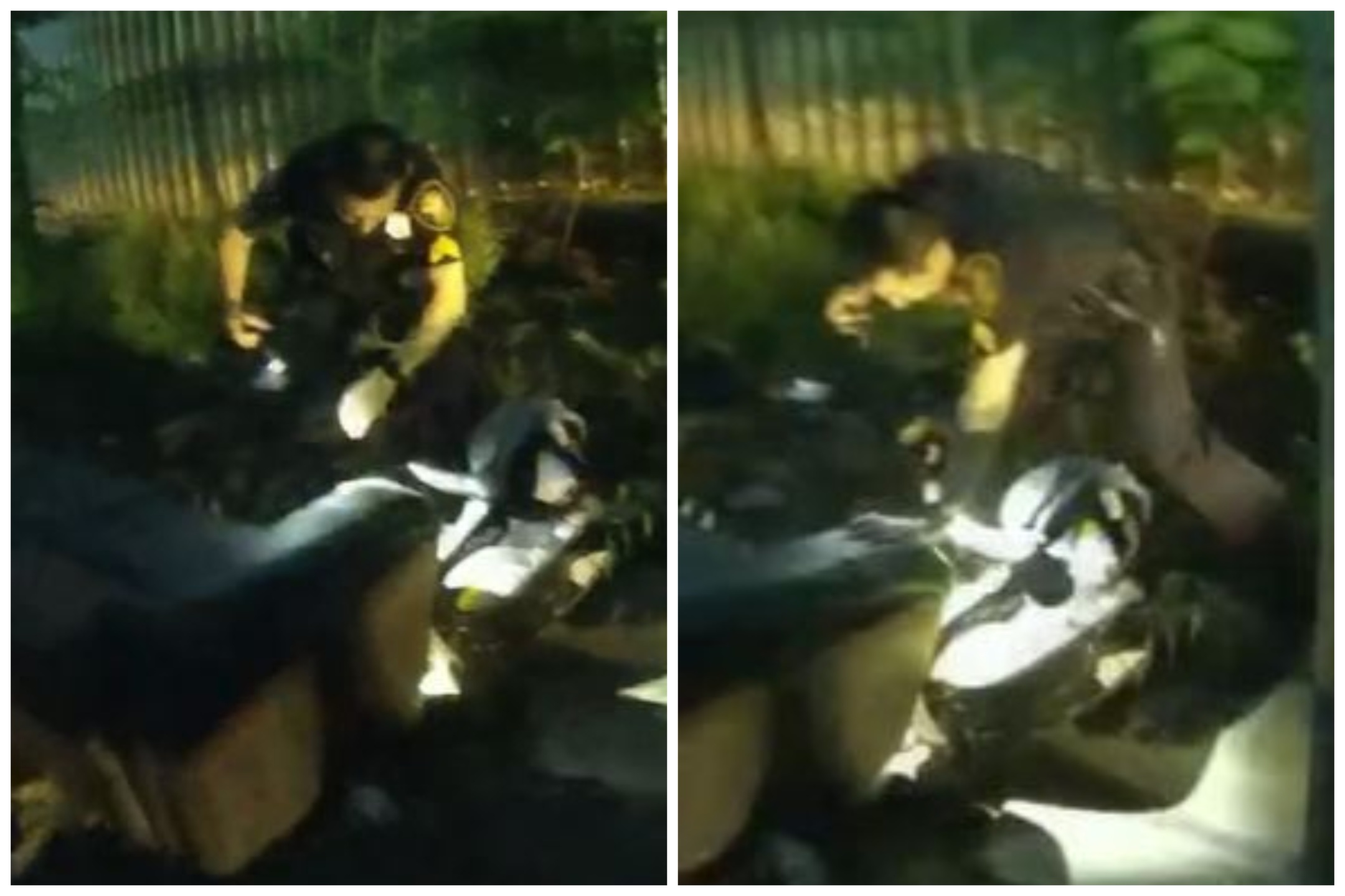 Dramatic Moment Kidnapped Baby Is Rescued From Ravine Caught on Bodycam ...