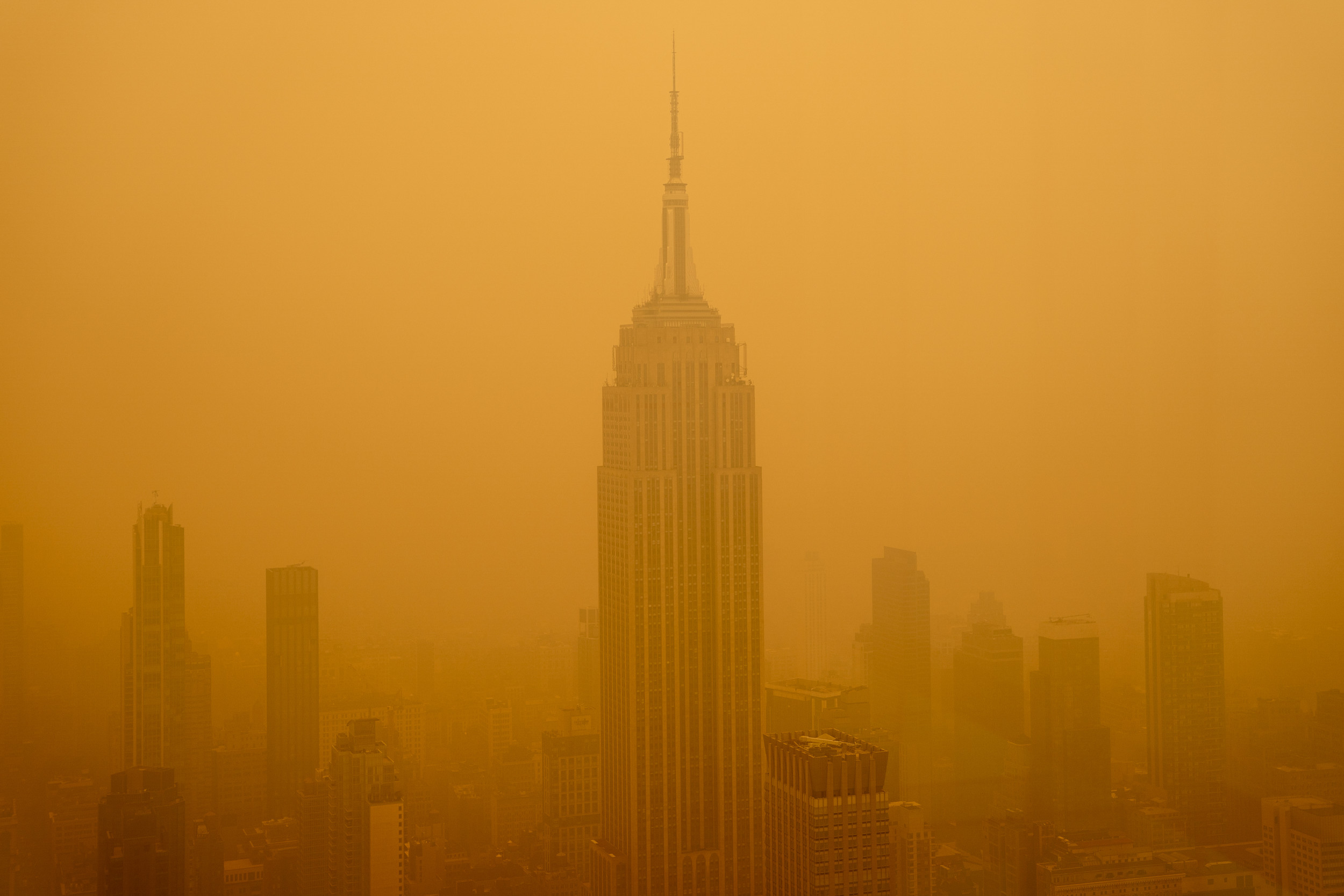 Before and After Pictures Show How Smoke Has Engulfed New York Newsweek Before and After Pictures Show How Smoke Has Engulfed New York Newsweek