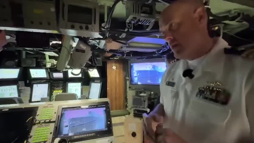 Virginia Class Submarine Control Room