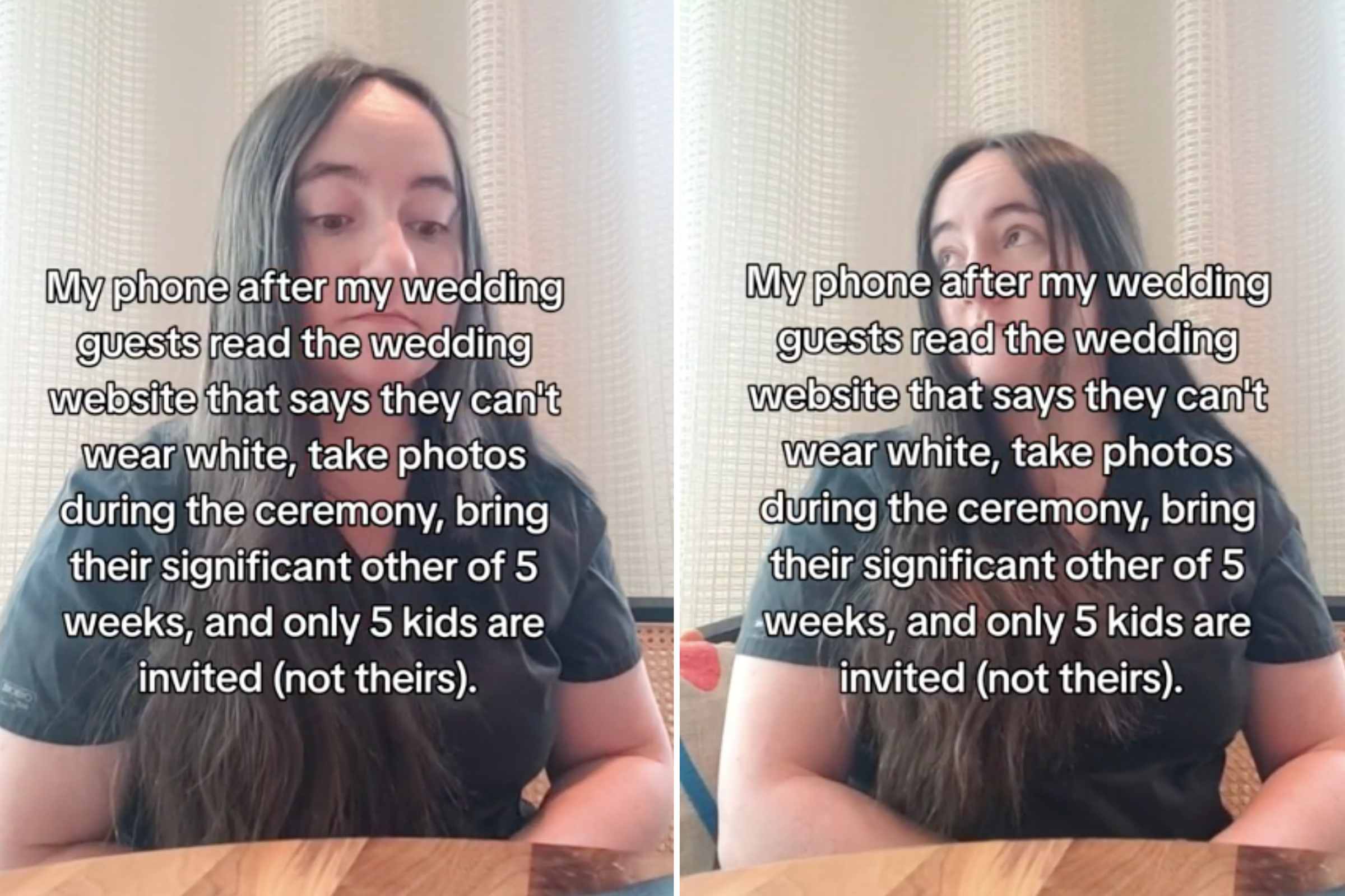 How to tell guests not to take pictures at wedding ...