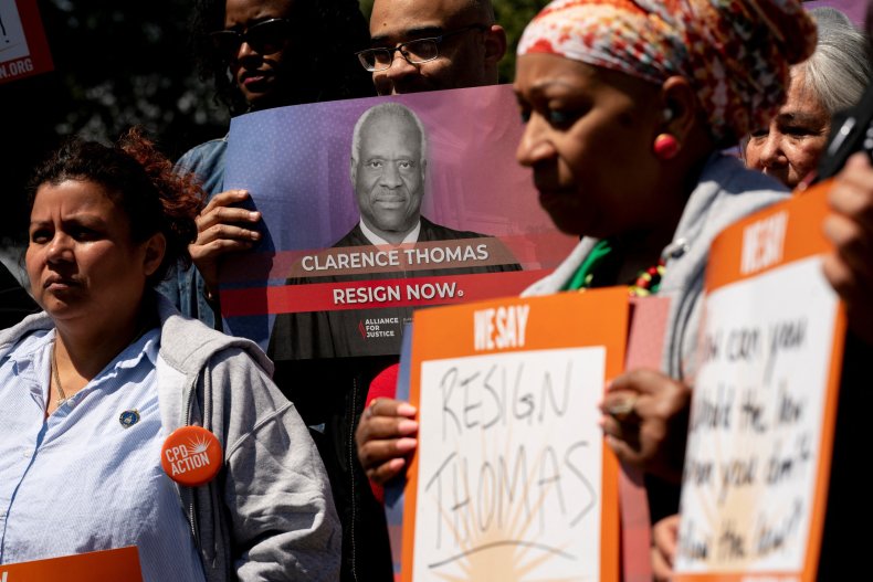 Clarence Thomas Faces DOJ Investigation Calls as Anger Grows Over Gifts Clarence Thomas Faces DOJ Investigation Calls as Anger Grows Over Gifts