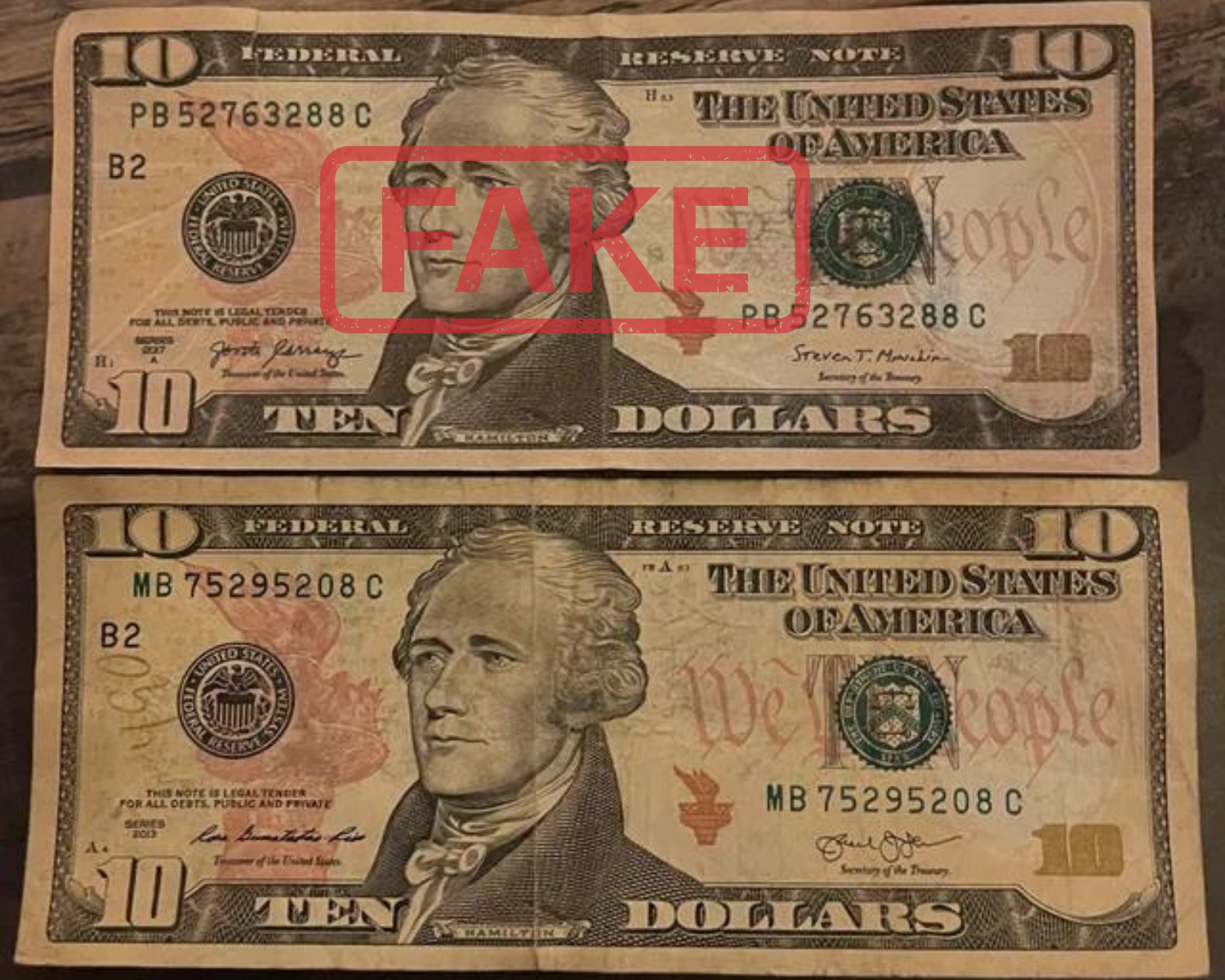 10 Dollar Bill 10 Dollar Bill